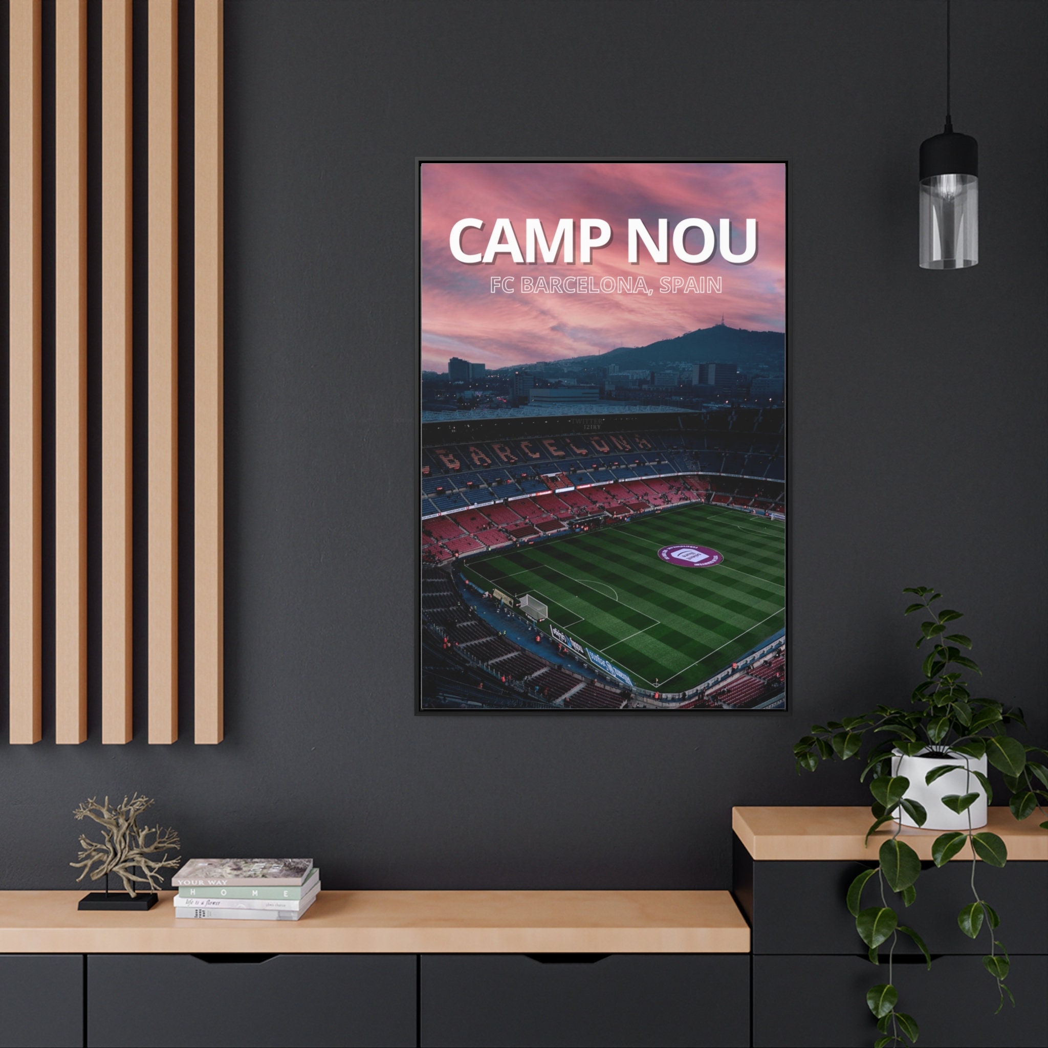 Camp Nou Stadium Poster Printable Camp Nou Download FC - Etsy