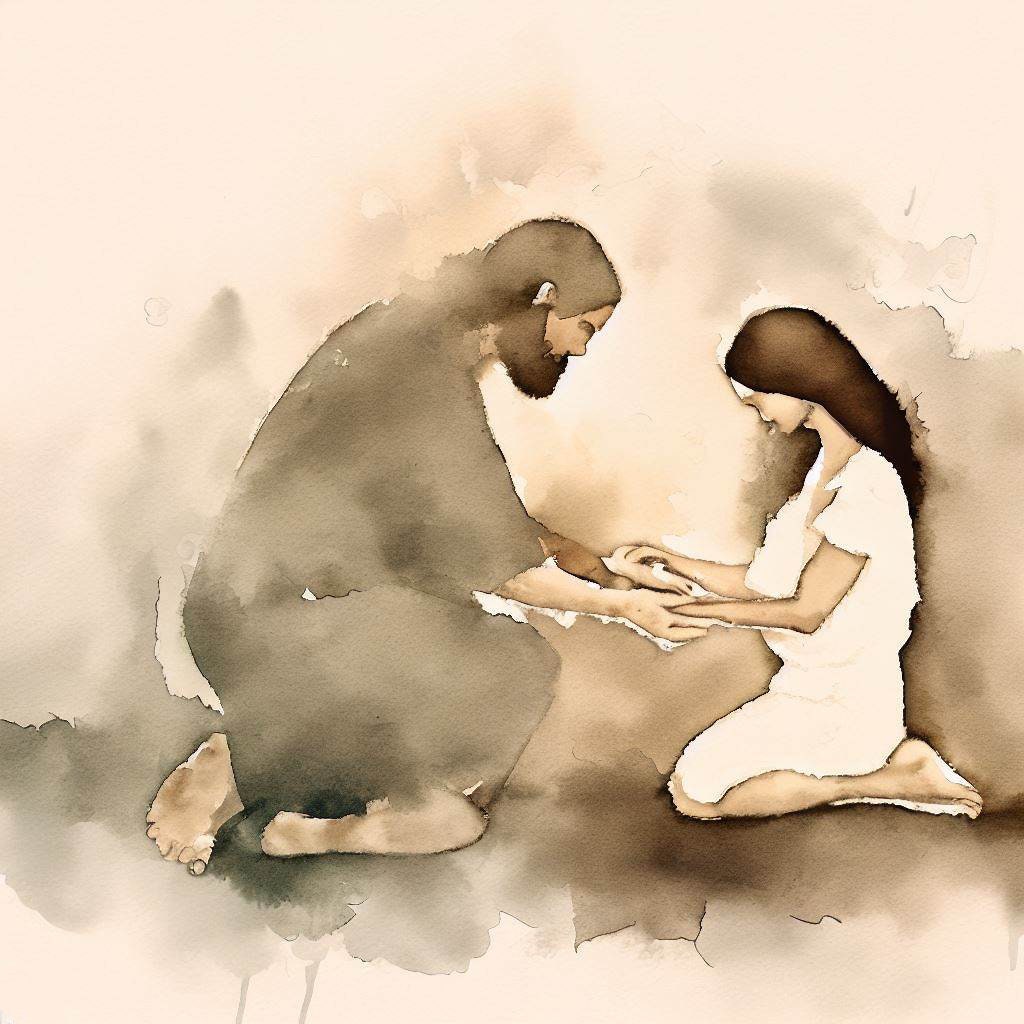 Raising of Jairus' Daughter, Digital Download, Bible Story, Square ...
