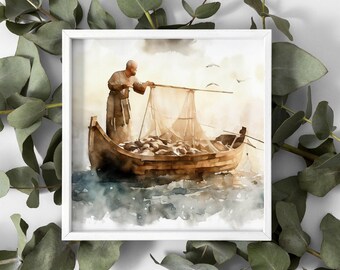 Olive Trees of Gethsemane, Digital Download, Illustration, Bible Story ...