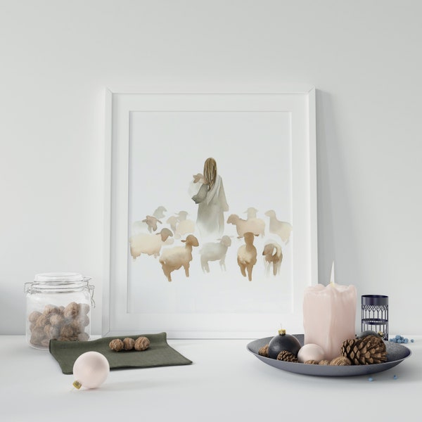 Peter Fishing, Digital Download, Bible Story, Square, Neutral ...