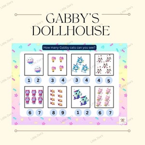 Gabby's Dollhouse Printable Activity Book - Etsy