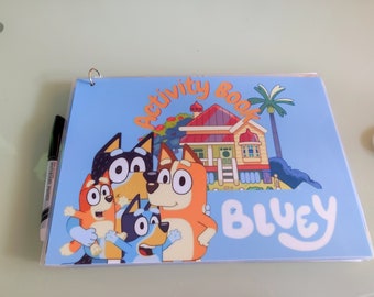 Bluey Activity Book - Etsy