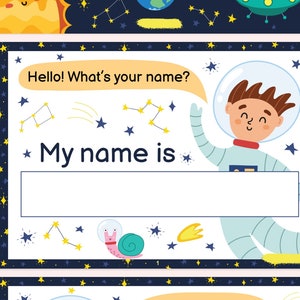 Space Busy Book Activity - Etsy