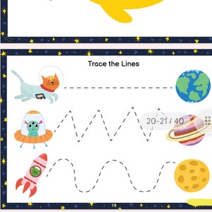 Space Busy Book Activity - Etsy