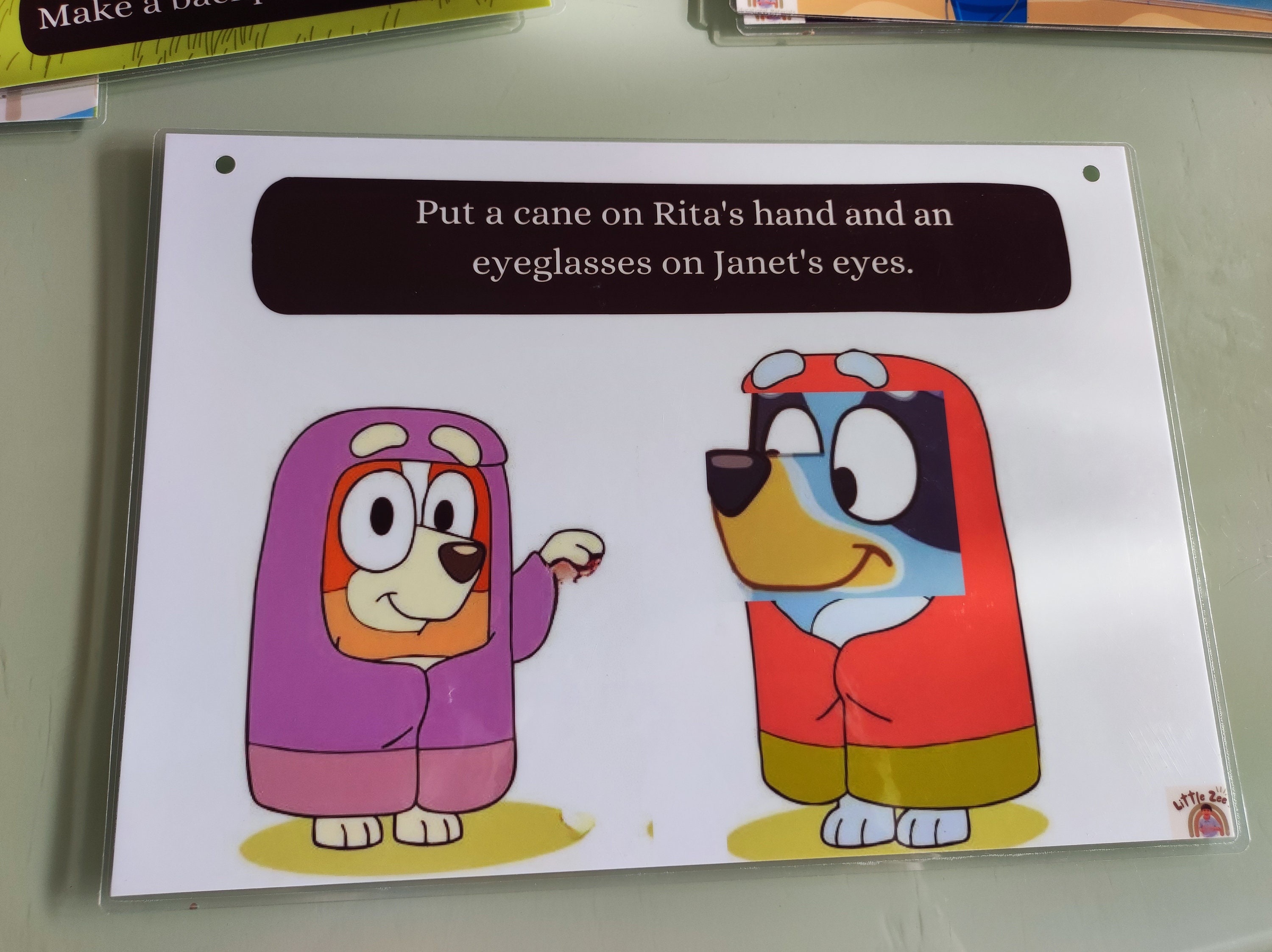 Bluey Playdough Mat - Etsy