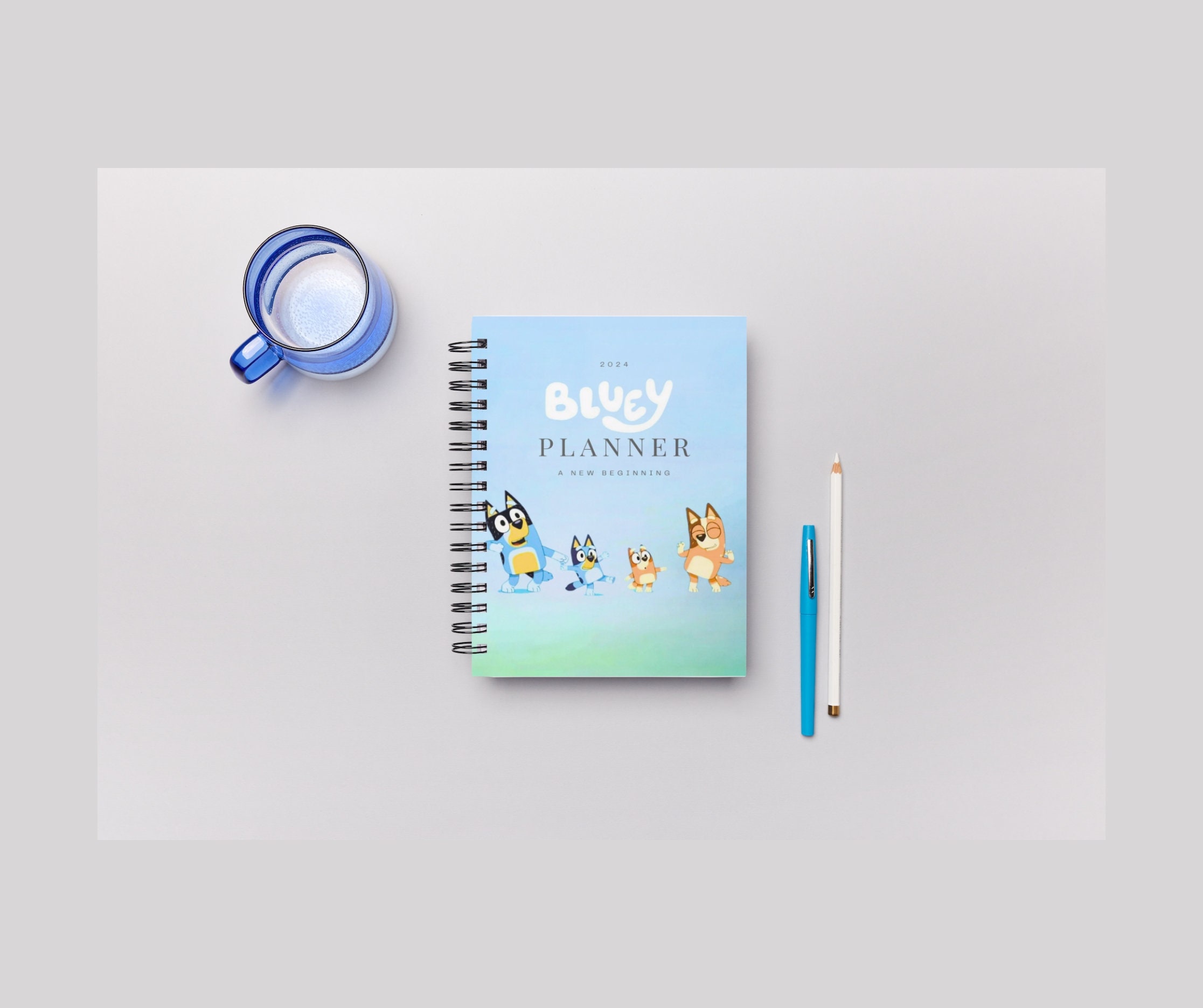 Bluey 2024 Planner - Etsy