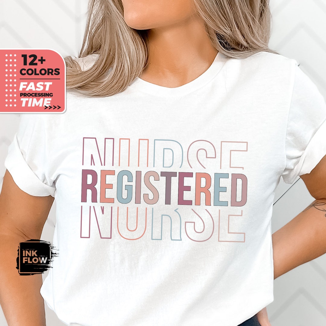 Registered Nurse Shirt, Nurse Appreciation Gift, Nursing Student T ...