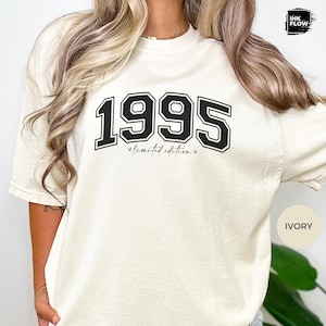 1995 Limited Edition, 30th Birthday Shirt, 1995 Birthday Gift, Made in ...