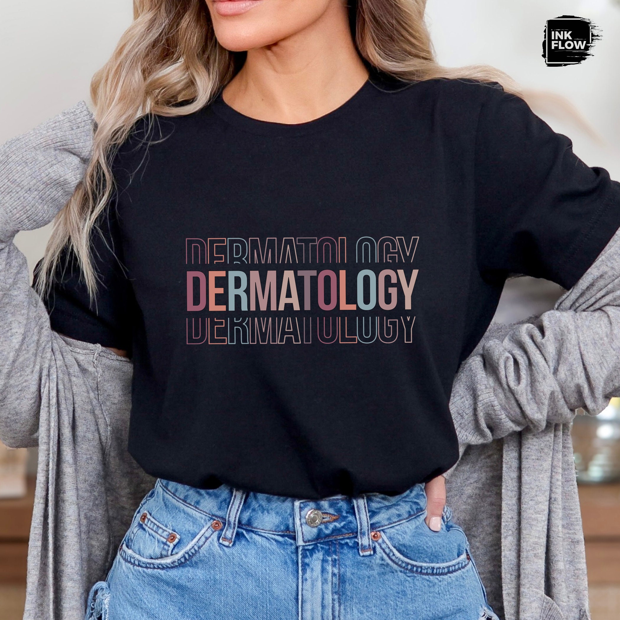 Dermatology T-shirt, Graduation Gift, Dermatology Gift, Mental Health ...