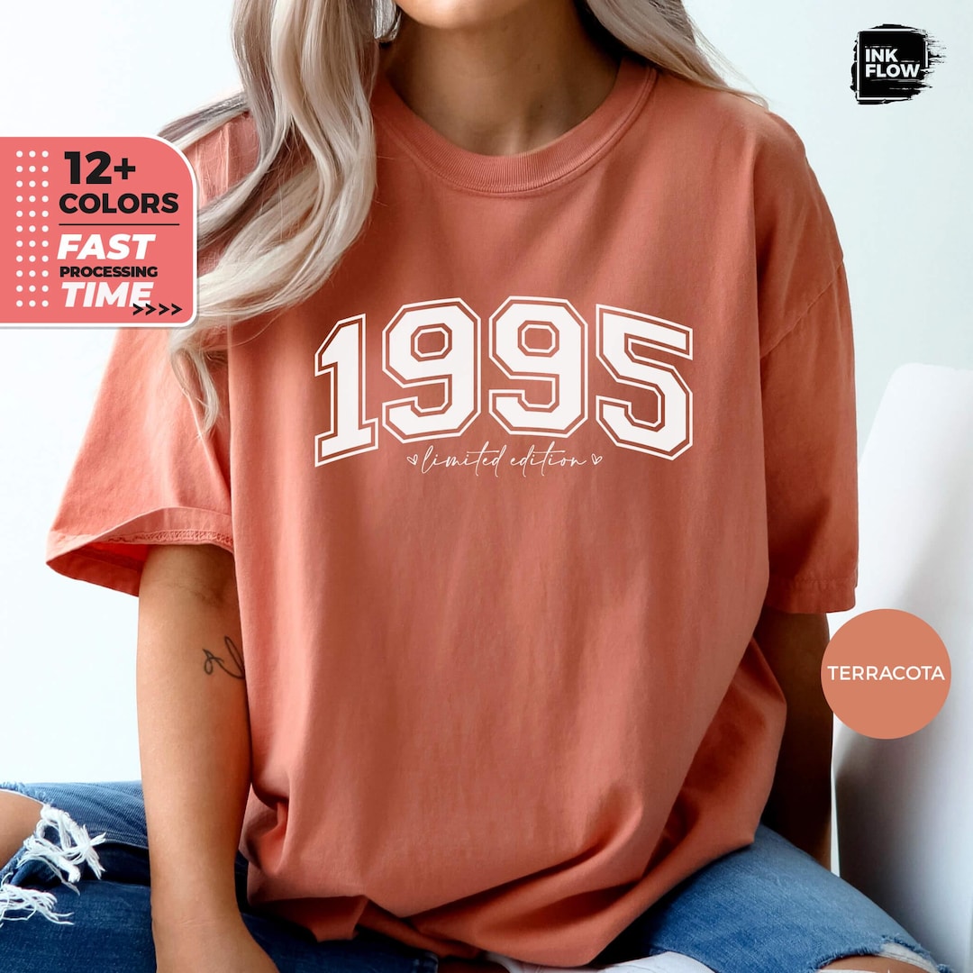 1995 Limited Edition, 30th Birthday Shirt, 1995 Birthday Gift, Made in ...