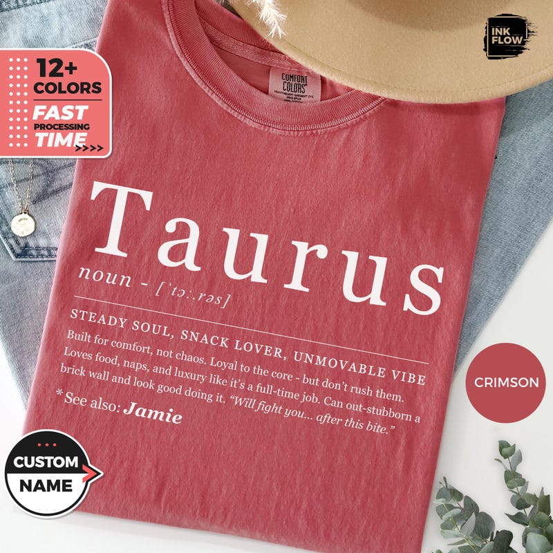 Womens Taurus Tshirts - Etsy