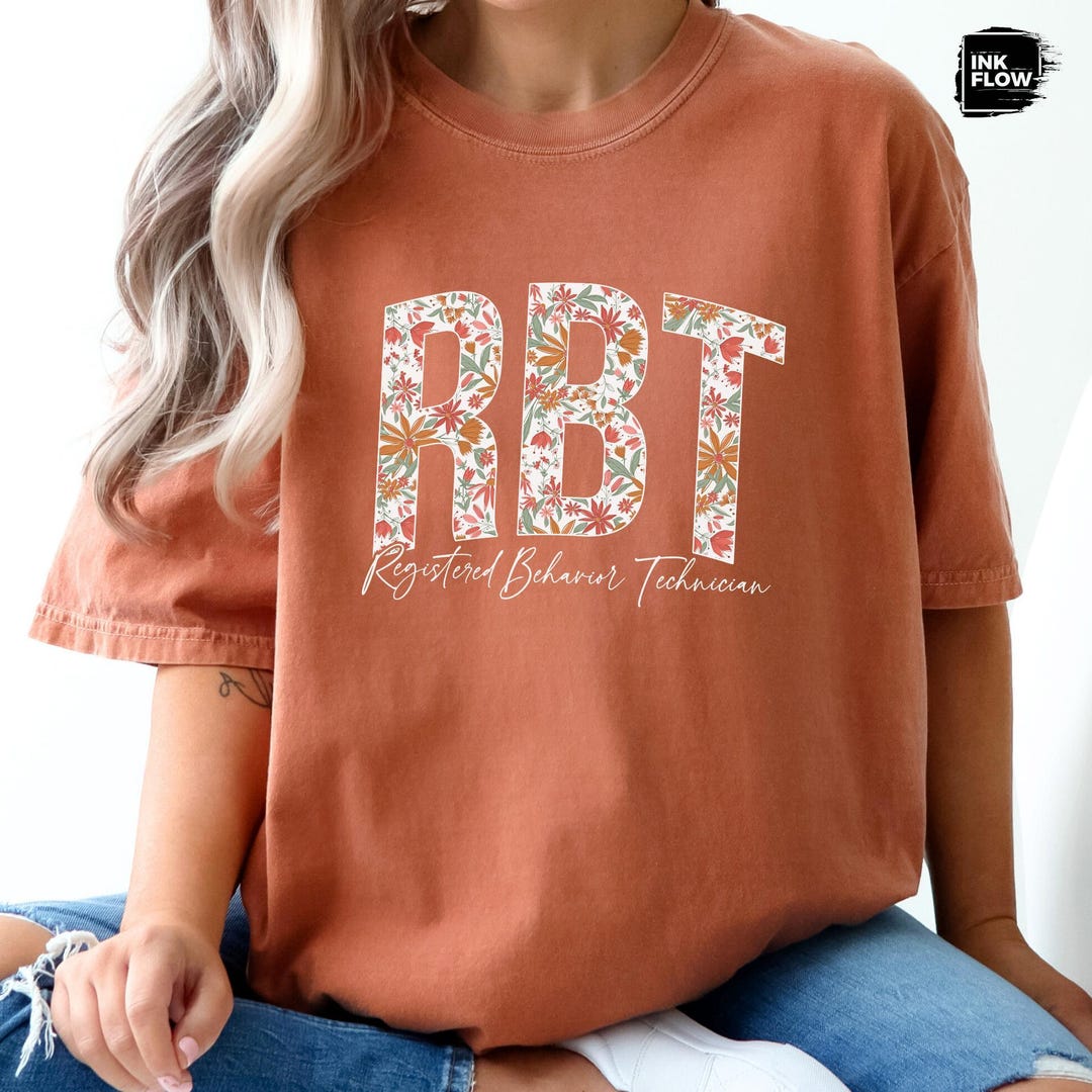 Floral RBT Shirt, Comfort Colors® RBT T-shirt, Registered Behavior ...