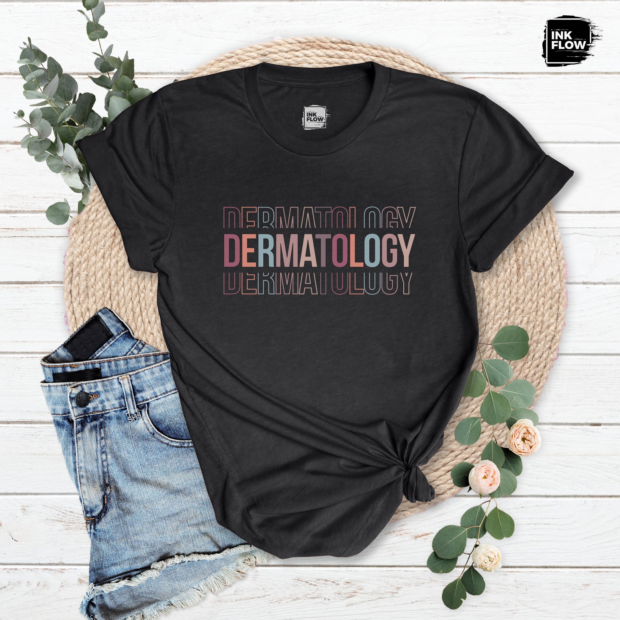 Dermatology T-shirt, Graduation Gift, Dermatology Gift, Mental Health ...