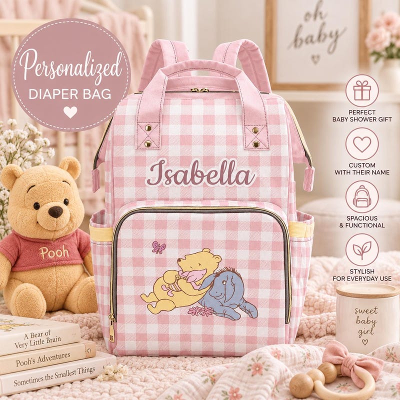 Diaper Bag Plaid - Etsy