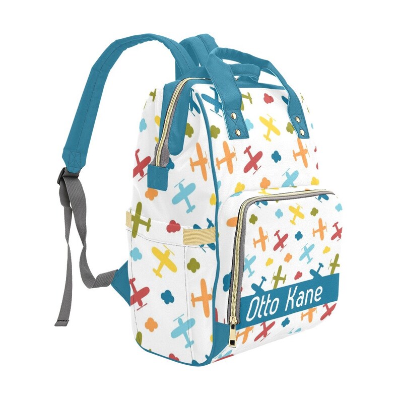 Personalized Airplane Backpack Diaper Bag Diaper Bag Boy Diaper Bag ...