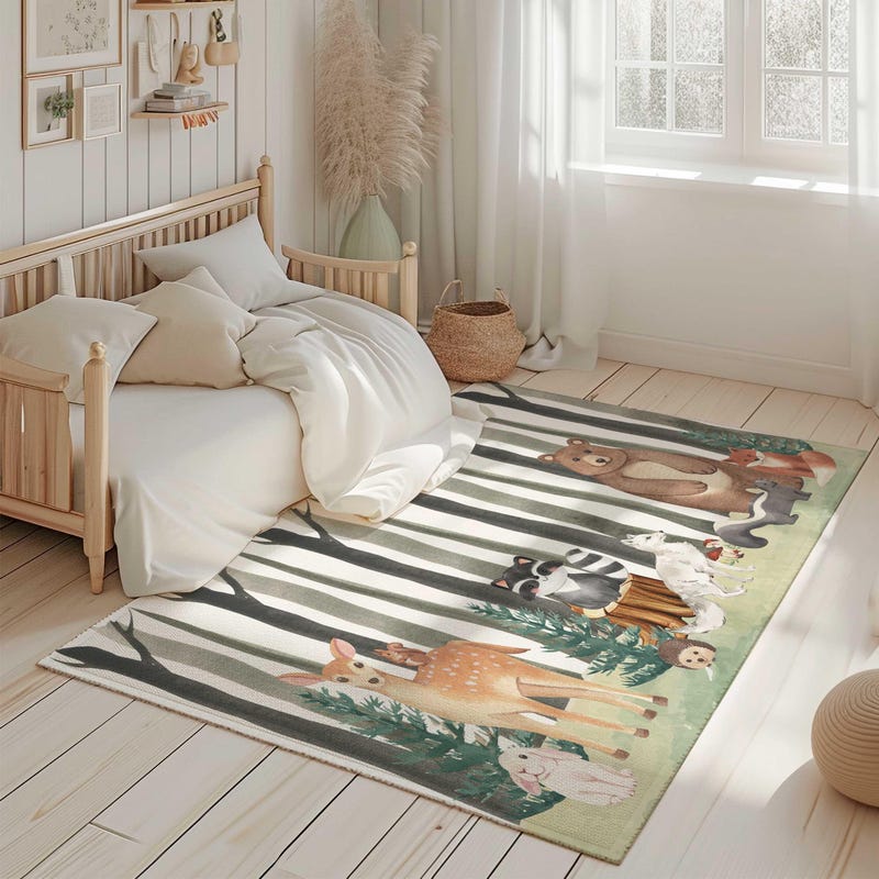 Woodland Rug - Etsy