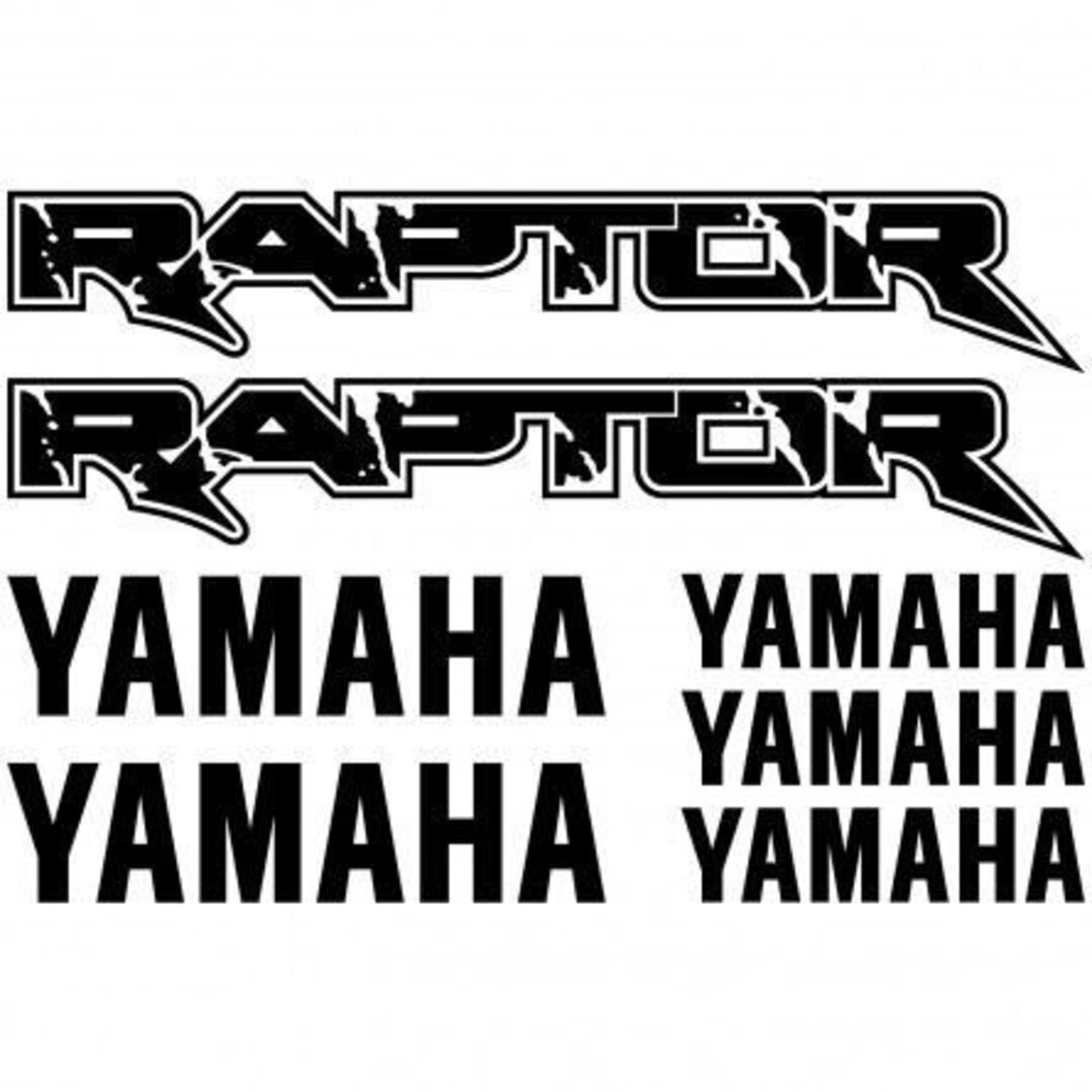 Yamaha Raptor Stickers - Etsy
