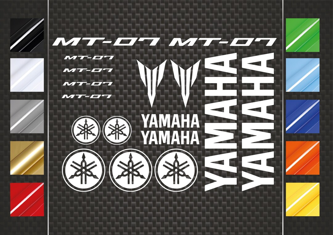 MT07 Stickers Stickers Compatible for YAMAHA - Etsy