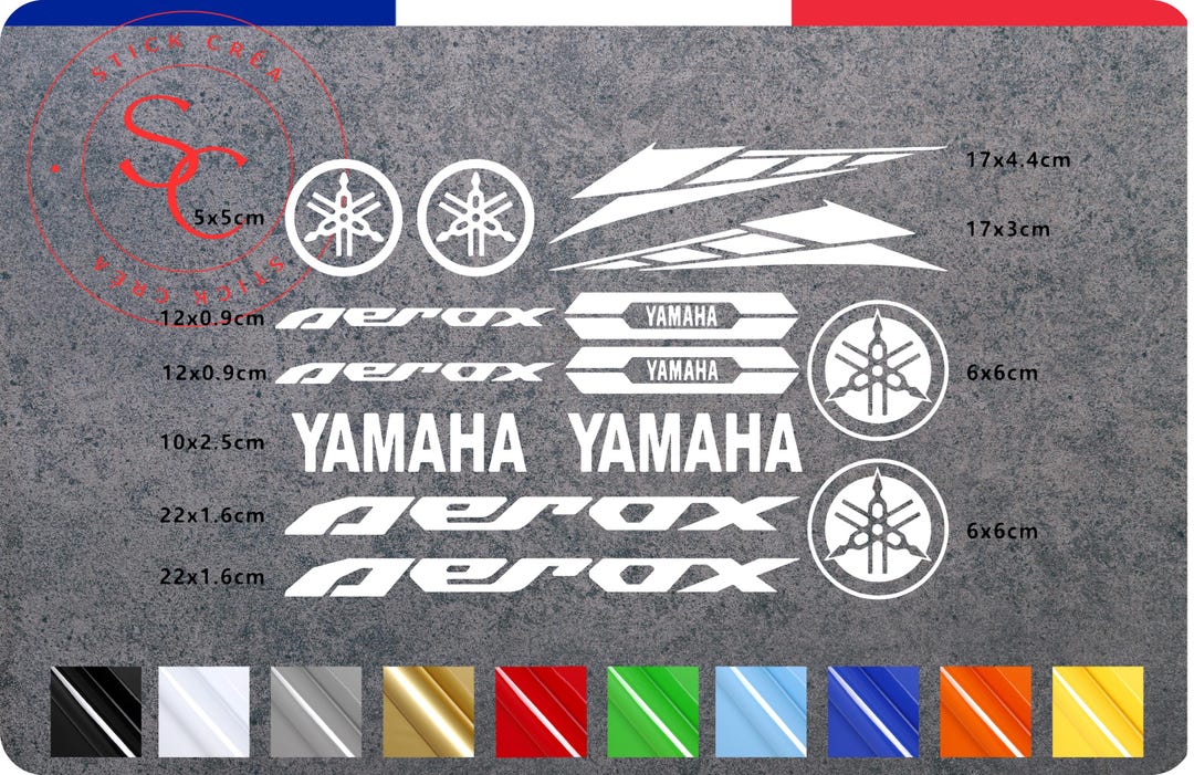 AEROX Stickers Compatible for YAMAHA - Etsy