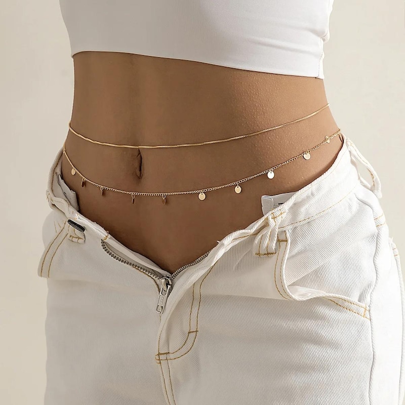 Belly Chain - Etsy