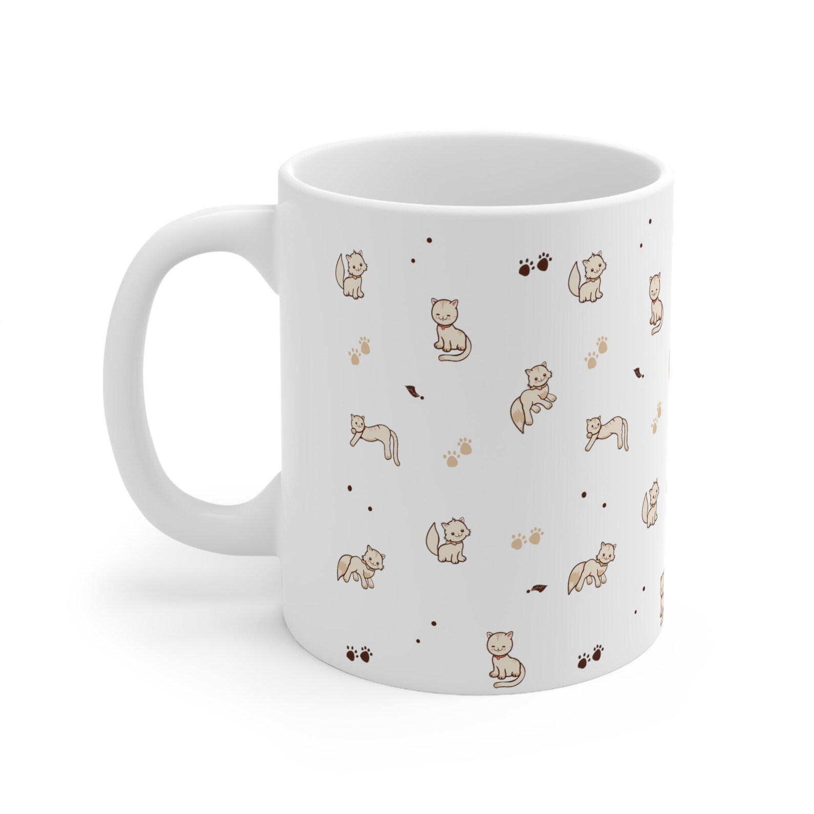 Fur Mom Cat Woman Mug I Love Cats Unique Mug Coffee Gifts - Etsy