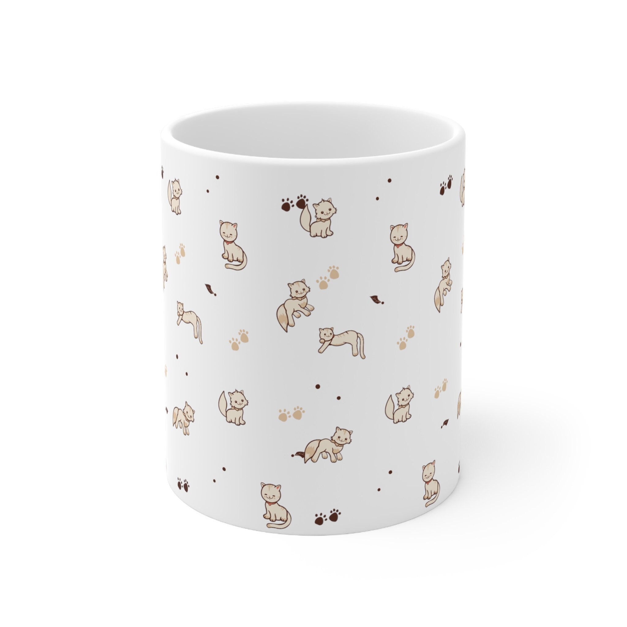 Fur Mom Cat Woman Mug I Love Cats Unique Mug Coffee Gifts - Etsy