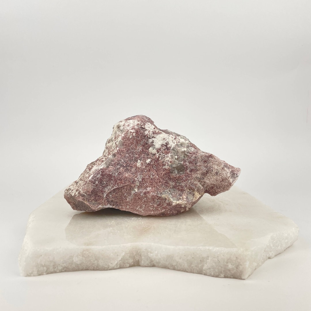 Pink Lepidolite Crystal Raw Rock Lepidolite Natural Mineral - Etsy