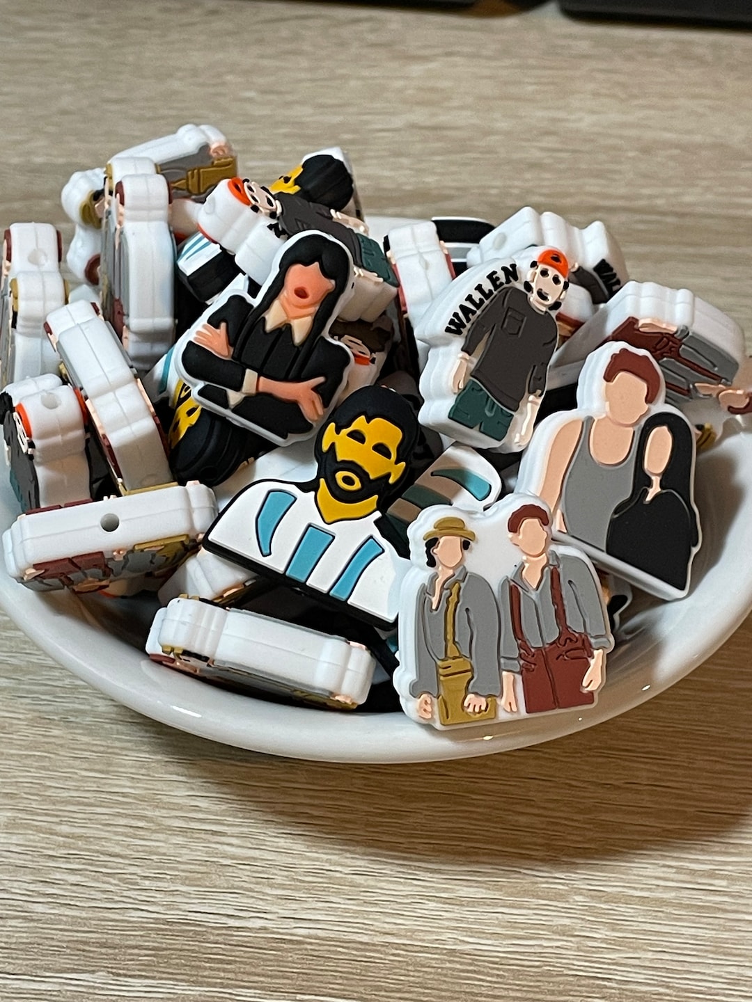 People Focal Bead: Colorful Character Beads for Pens/keychains - Etsy