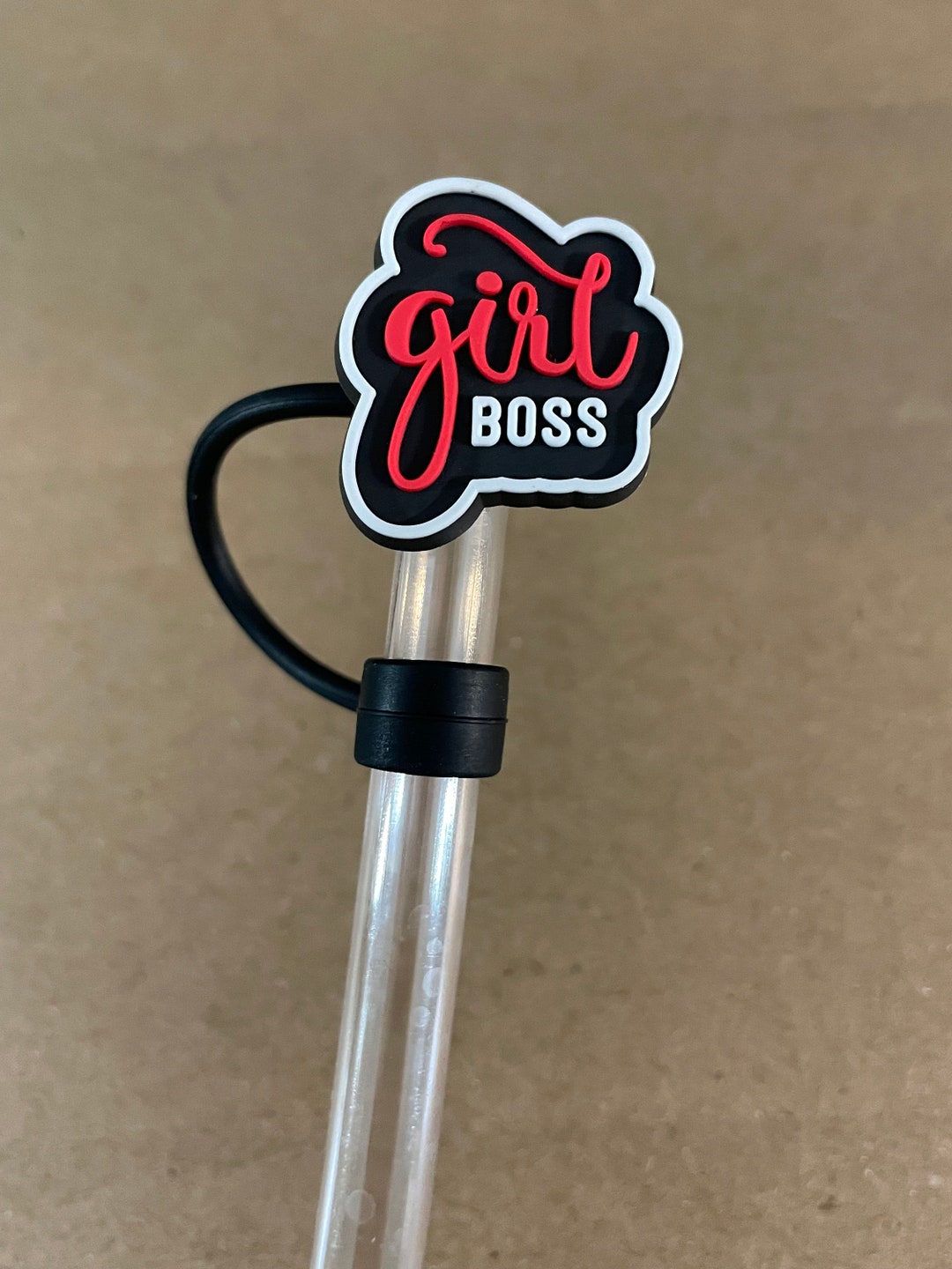 Girl Boss Straw Topper - Cover for Straws - 8mm Opening - Etsy