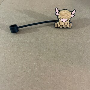 Highland Cow Straw Topper - Cover for Straws - 8mm or 10mm Opening - Etsy