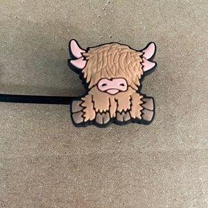 Highland Cow Straw Topper - Cover for Straws - 8mm or 10mm Opening - Etsy