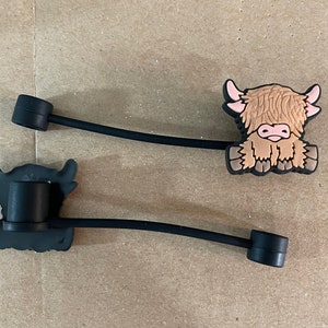 Highland Cow Straw Topper - Cover for Straws - 8mm or 10mm Opening - Etsy