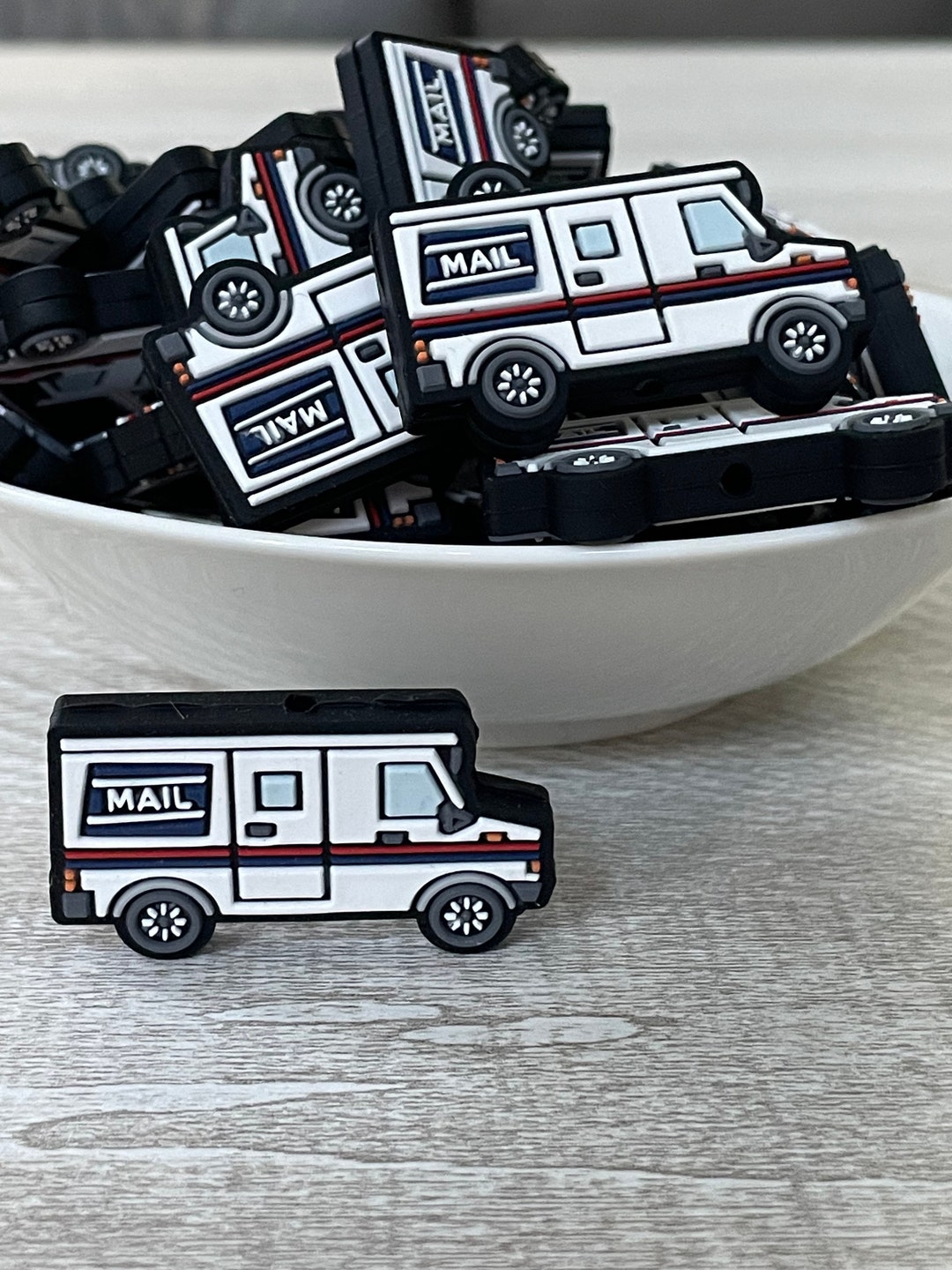 Focal Bead Postal Carrier Postal Truck Beads for Pens/keychains ...