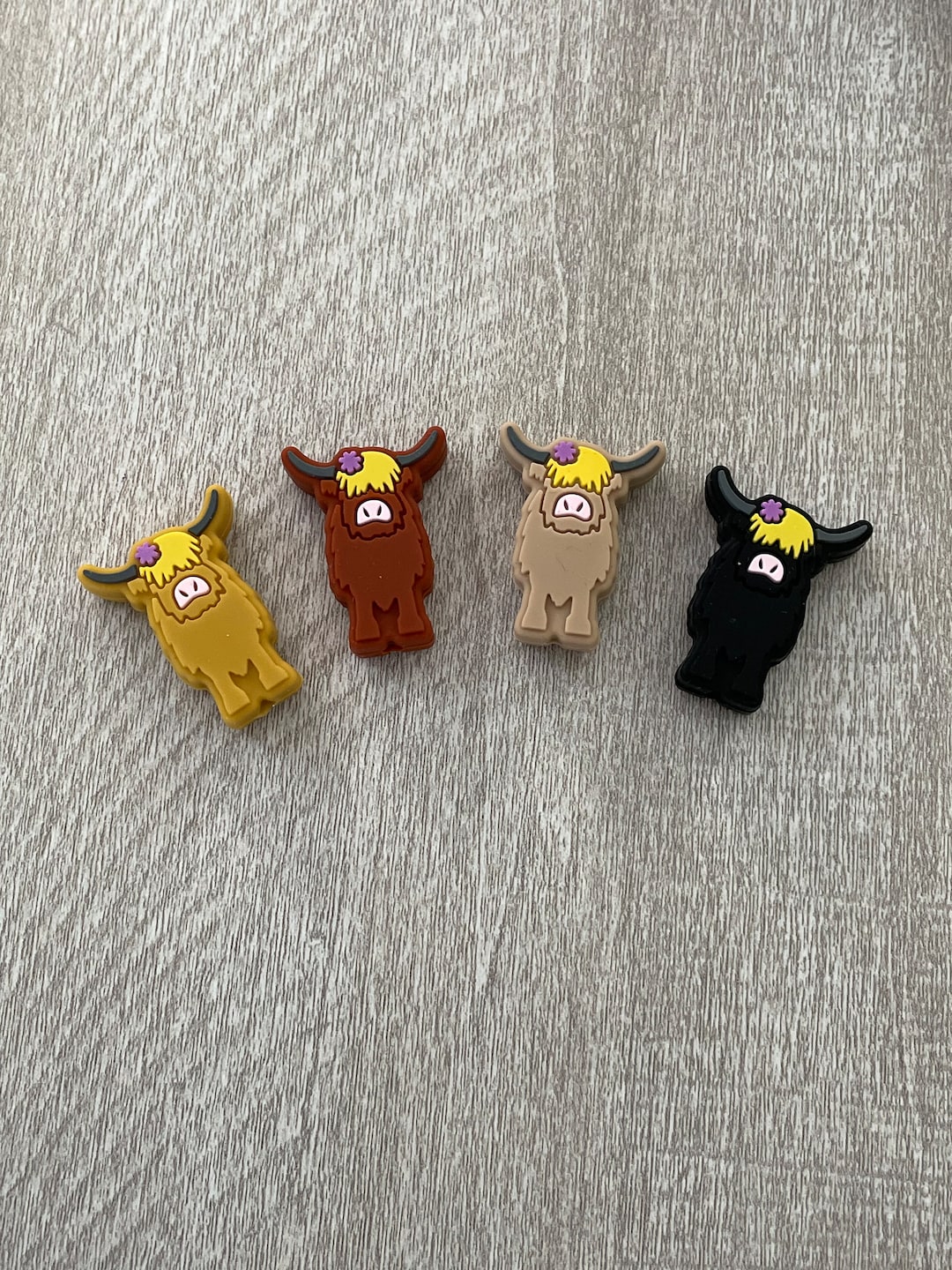 Highland Cow Focal Bead - Choice of 4 Colors - One Bead With Purchase ...