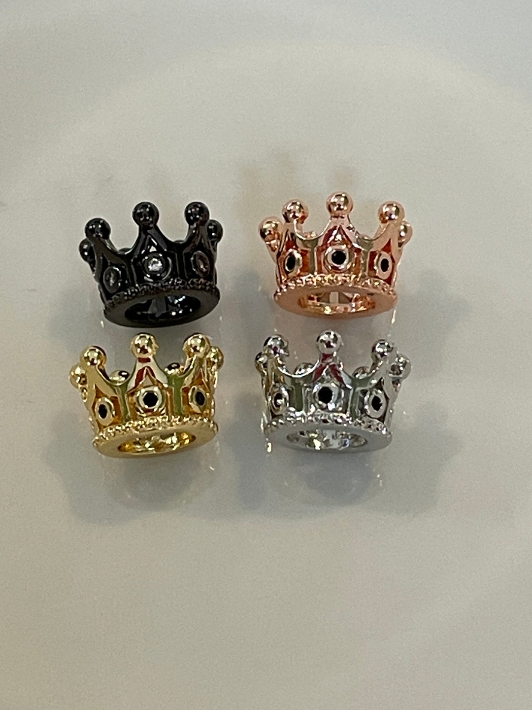 Crowns - Craft Supply - Crown Spacer - Topper - Etsy
