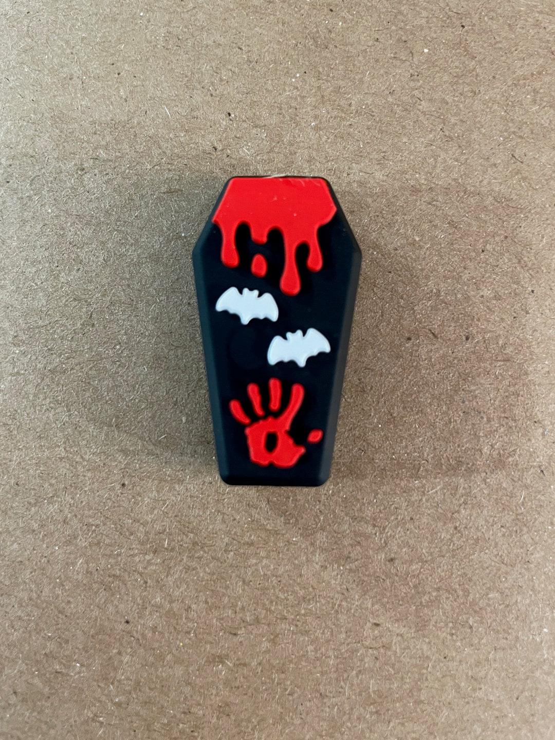 Bloody Casket Focal Bead - Vampire Coffin - Beads for Pens/keychains ...