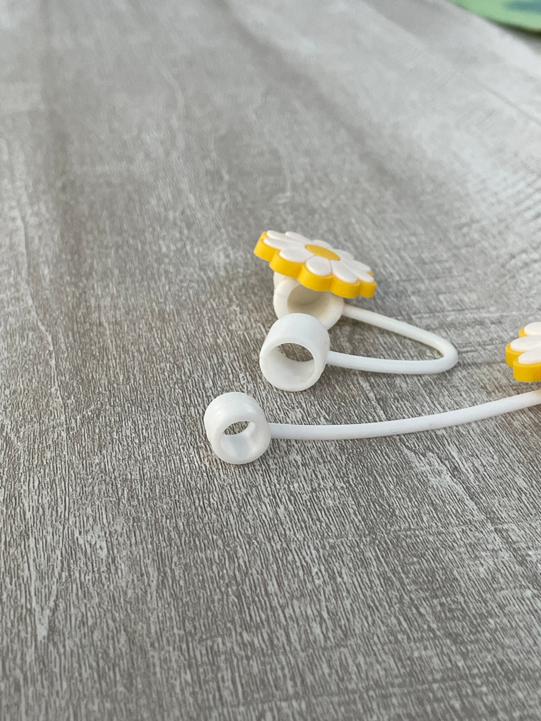 Daisy Straw Topper - Flower Cover for Straws - 8mm or 10 Mm Opening - Etsy