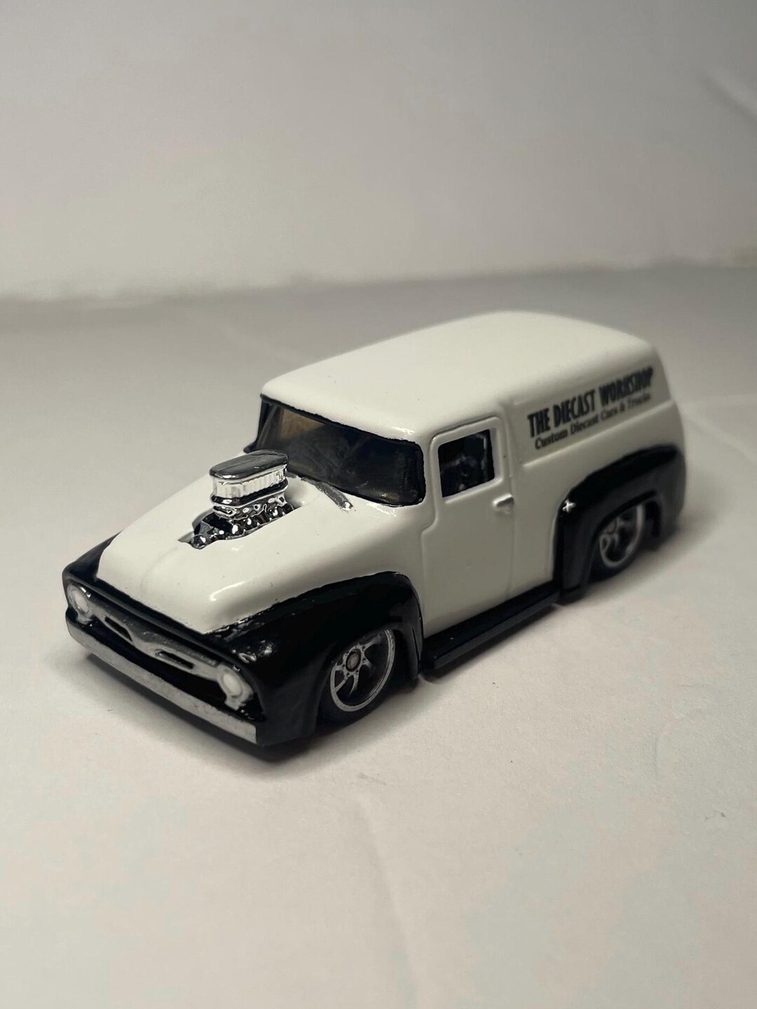 Custom ‘56 Ford F100 Panel Van 1/64 Scale Diecast Car - Etsy
