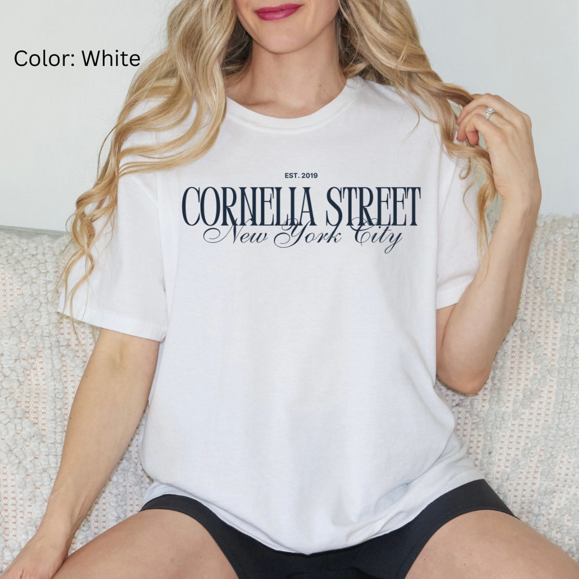 Cornelia Street Shirt Cornelia Street New York City New York - Etsy
