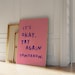 Its Okay Try Again Tomorrow Wall Art, Retro Aesthetic Print, Trendy ...