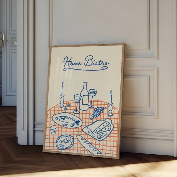 Bistro Poster - Etsy