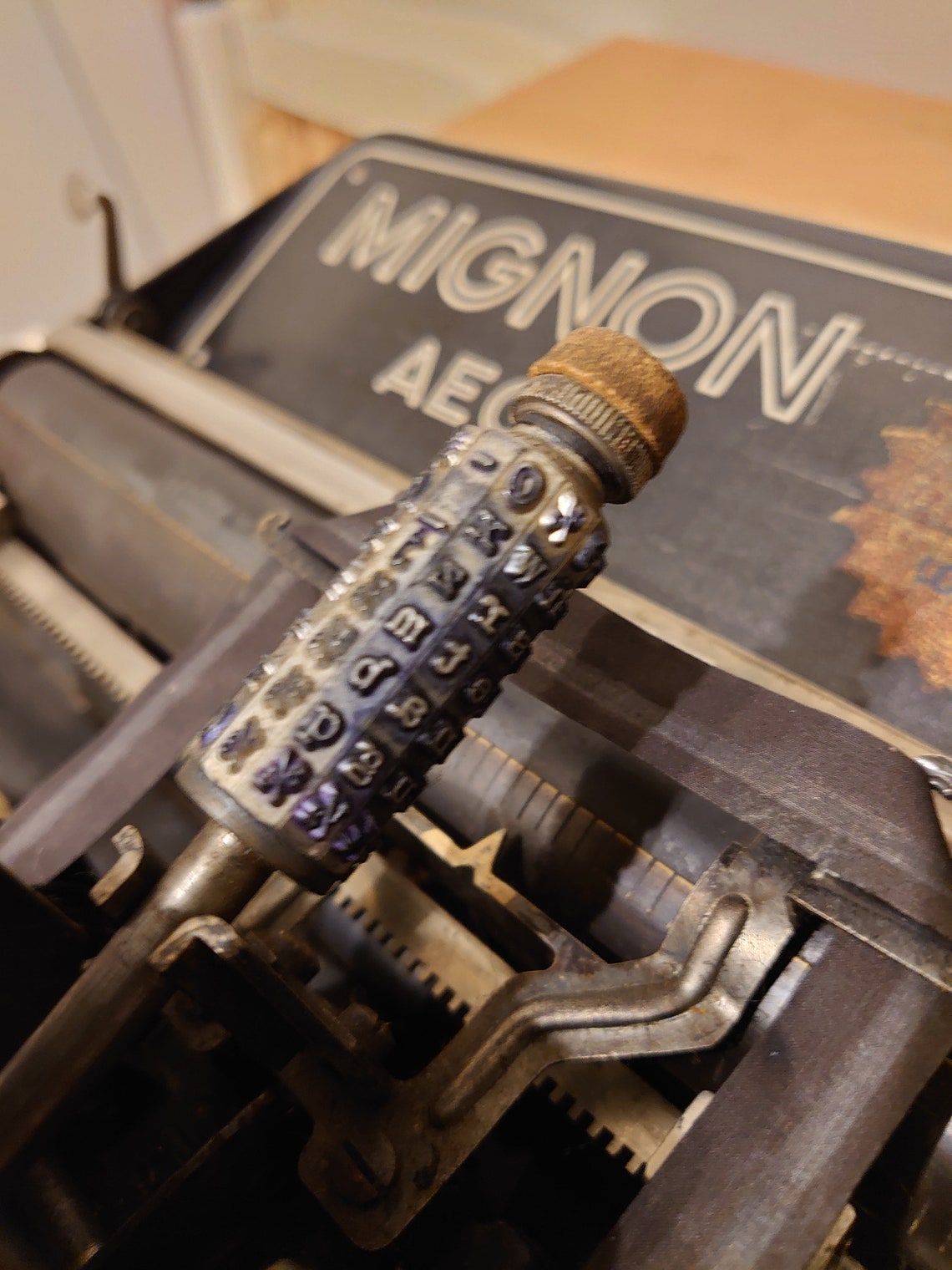 Antique Mignon Typewriter - Etsy