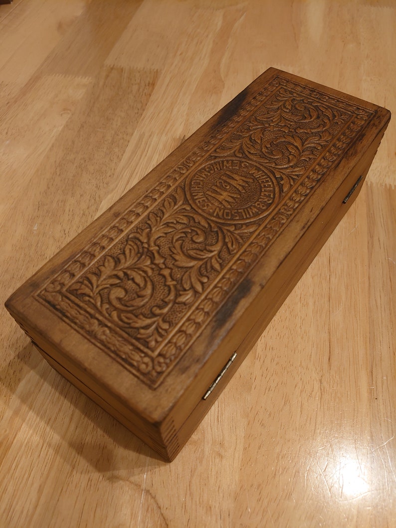 Wheeler & Wilson Sewing Machine Attachments Box - Etsy