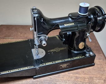1951 Singer 221 Centennial, Vintage Sewing Machine - Etsy