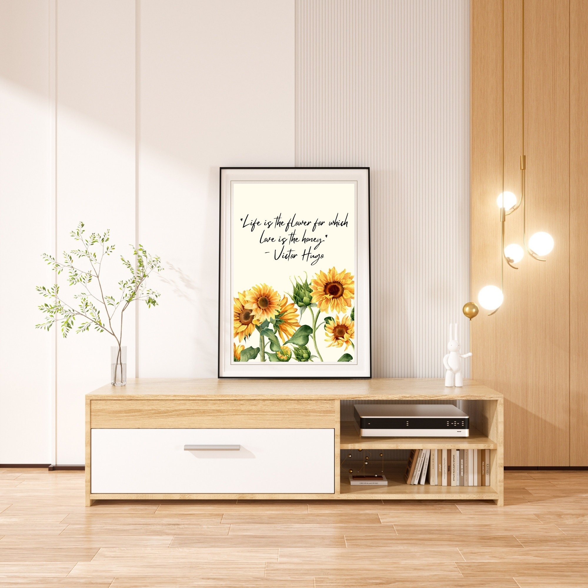 Life is the Flower for Which Love is the Honey. Victor Hugo ...