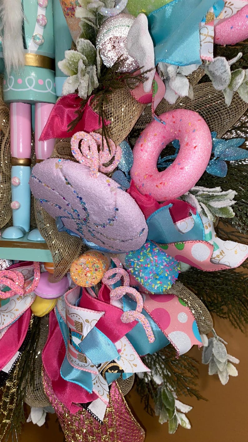 Whimsical Nutcracker Sweet Christmas Swag - Etsy