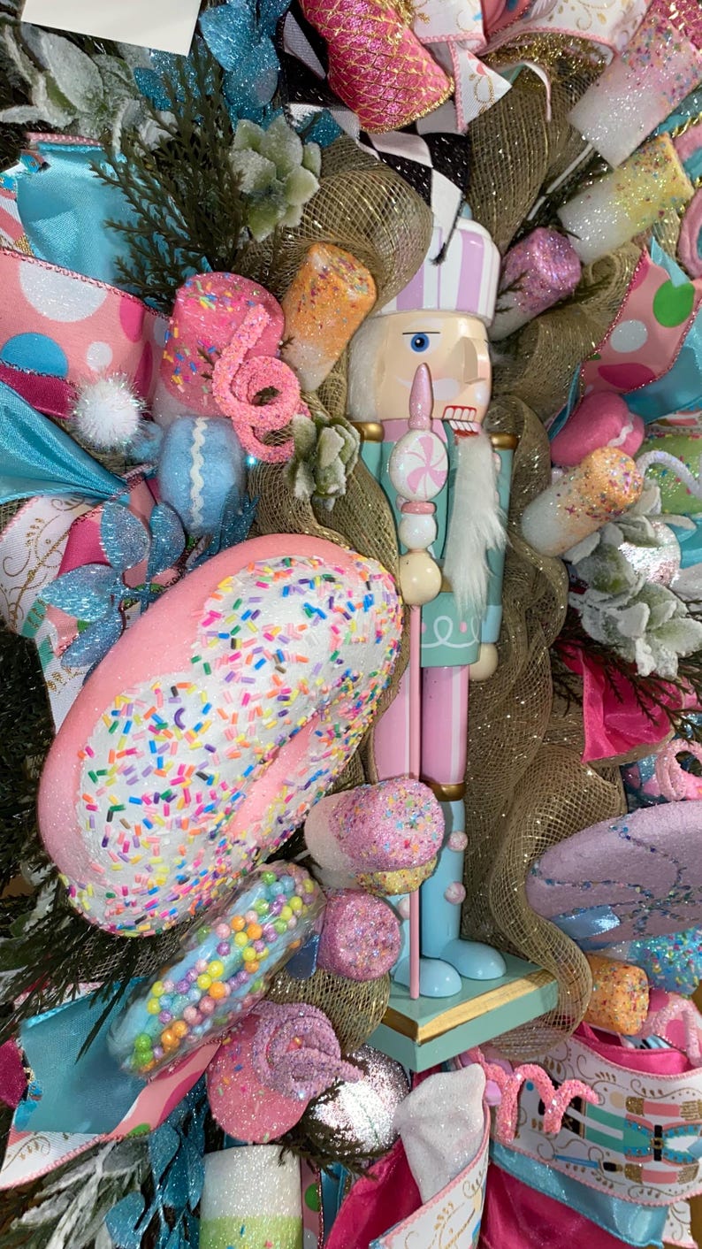 Whimsical Nutcracker Sweet Christmas Swag - Etsy