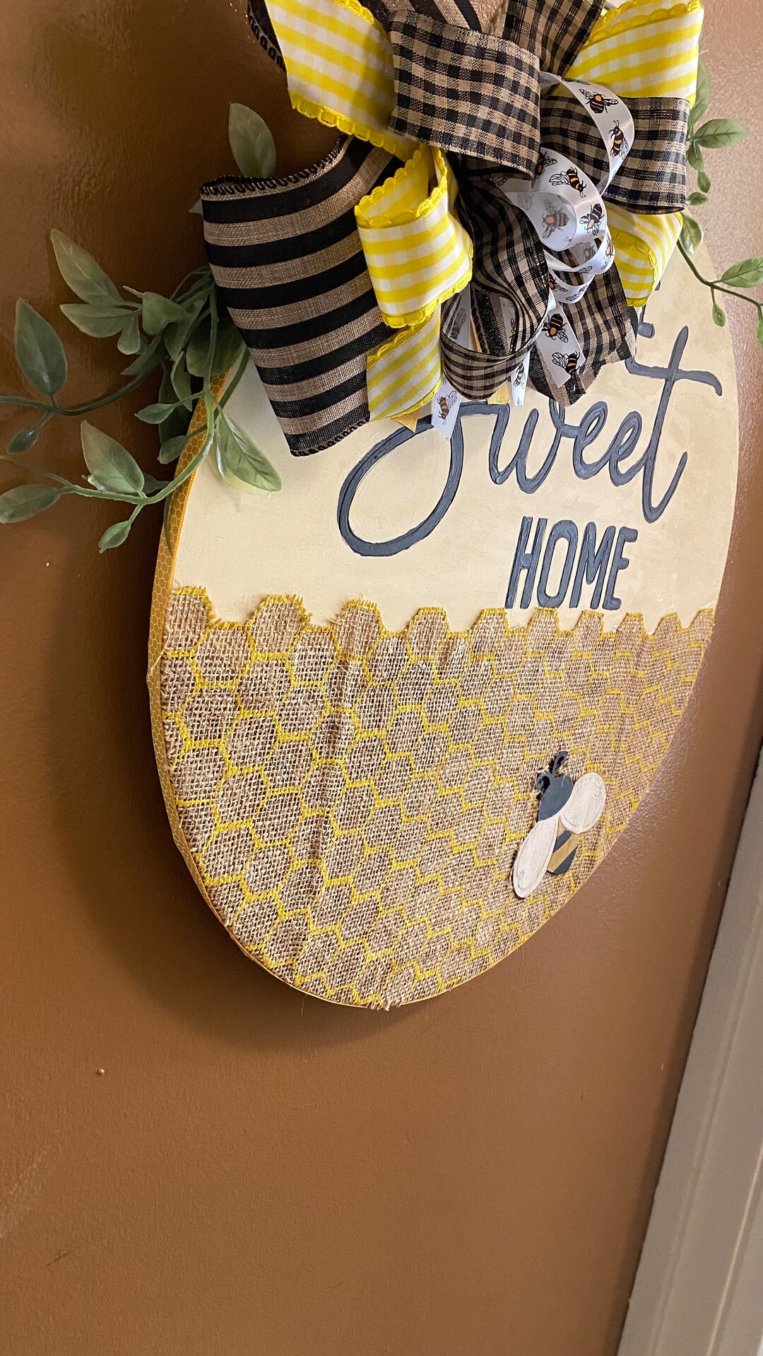 Home Sweet Home Board for Front Door - Frontdoor Decor - Hanging,spring ...