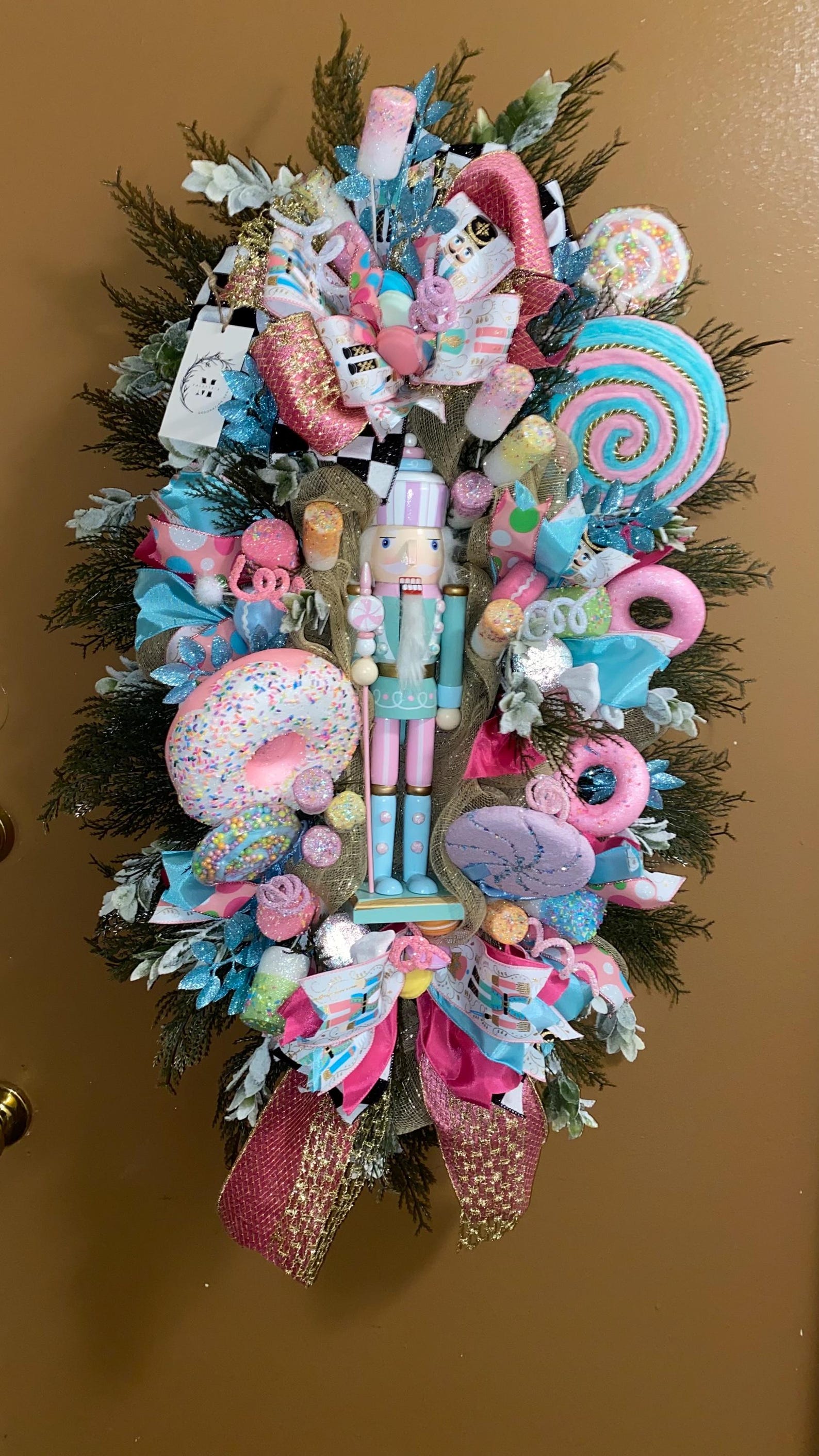 Whimsical Nutcracker Sweet Christmas Swag - Etsy