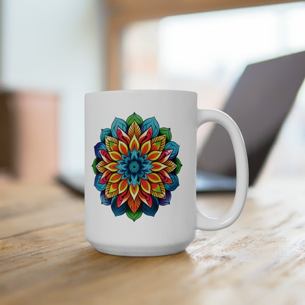 Mandala Mug - Etsy